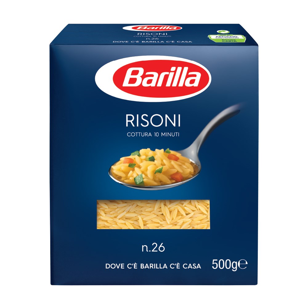 Barilla Risoni - 16 x 500g | Foodistribute