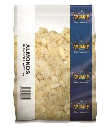 Trumps Almond Flakes - 1kg | Foodistribute