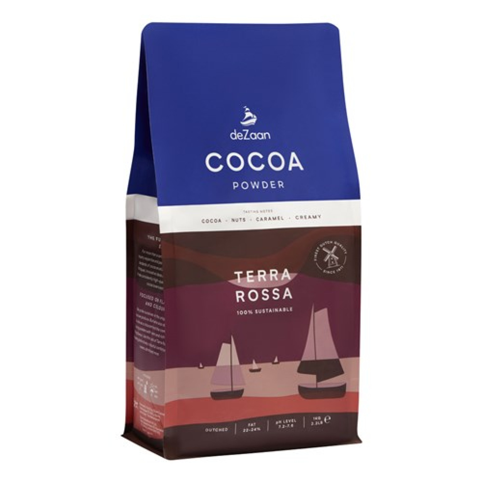 deZaan Terra Rosa Cocoa Powder - 1kg | Foodistribute
