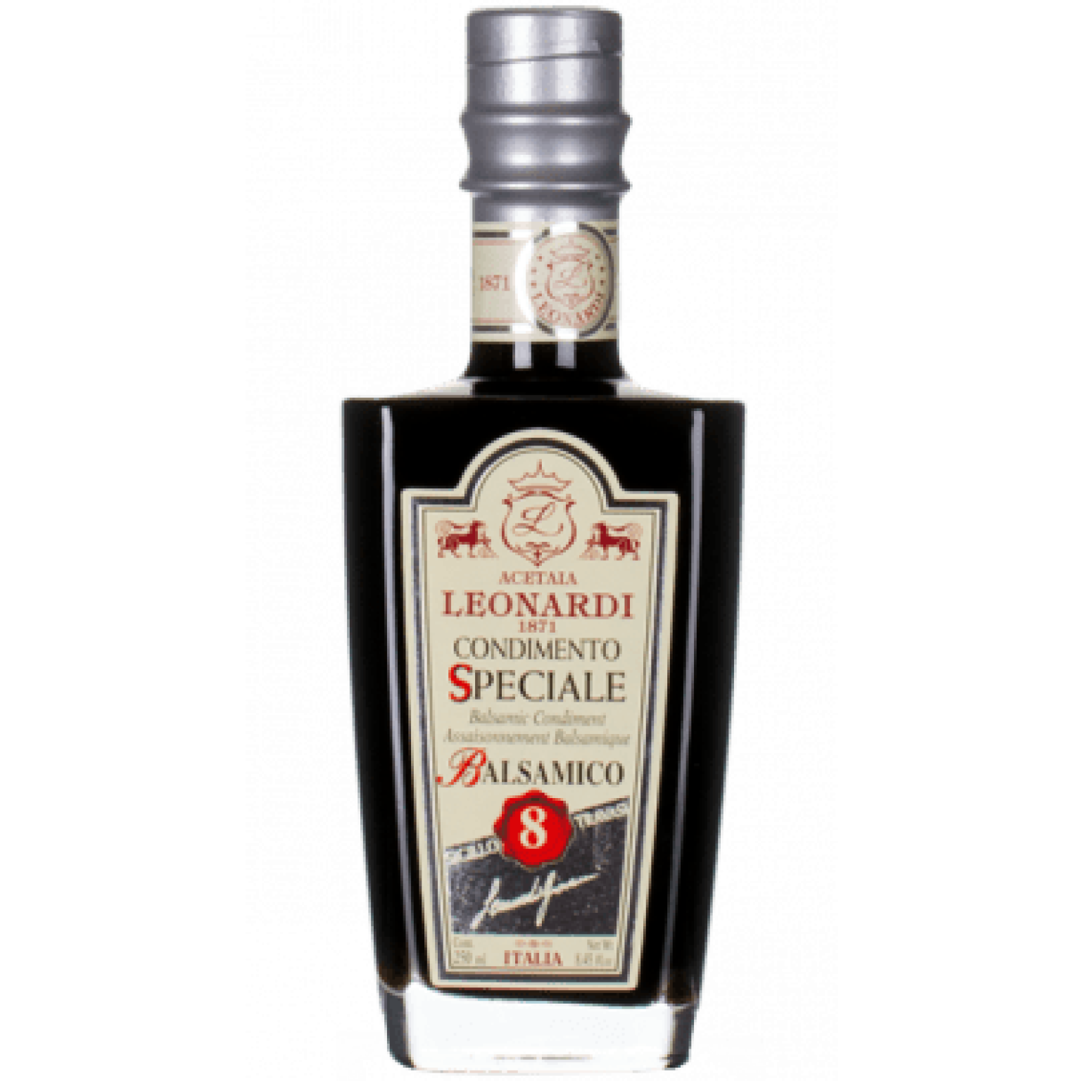 Leonardi Aged Balsamic Condiment 8 Years - 250ml | Foodistribute