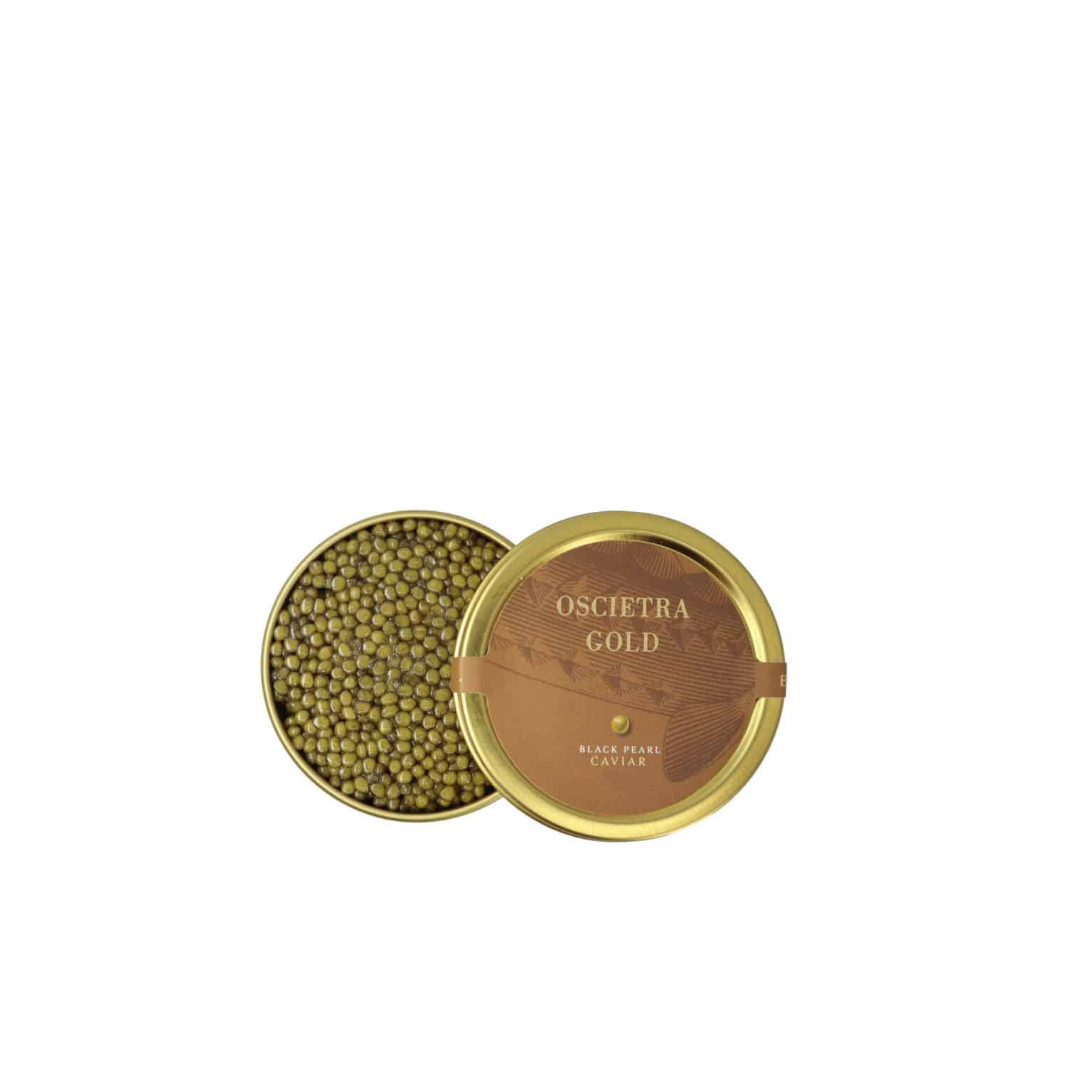 Caviar: Black Pearl Oscietra Gold - 50g | Foodistribute